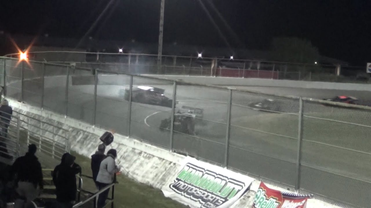 Redwood Acres Raceway 5-24-15 North State Modified Series Main Event ...