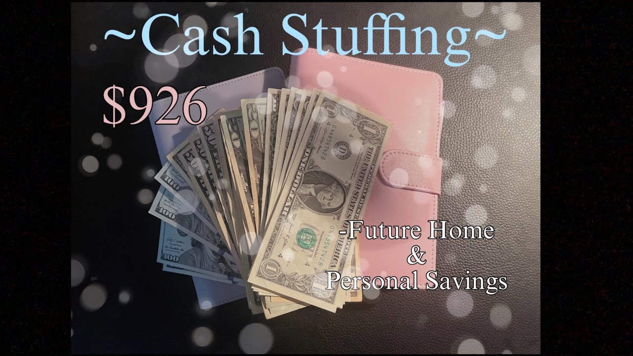 💵 First Ever Cash Stuffing 💵 | $926 | CamCaresCo - YouTube