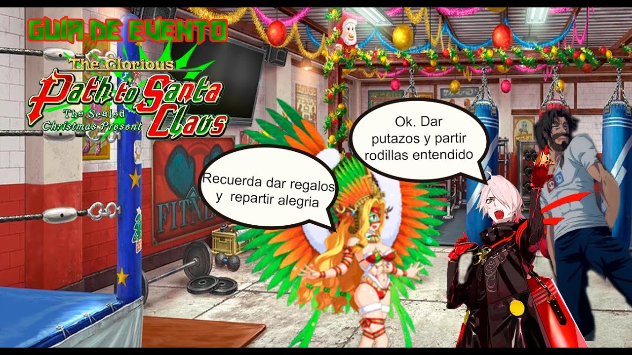 Fate Go Na: Guia evento Navidad 2022 The Glorious Path of santa claus ...