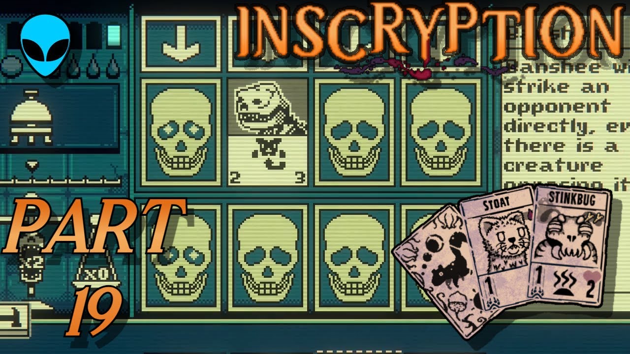 Scrapping With Skeletons | Inscryption | BLIND | Part 19 - YouTube