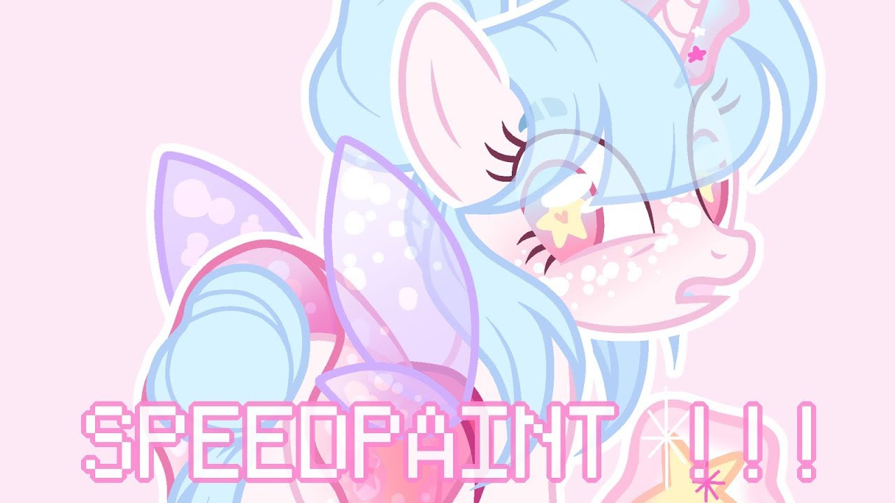 『MLP Speedpaint』My oc Paris 🍓💦 - YouTube