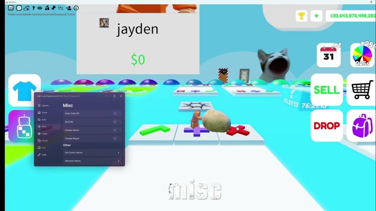 ROBLOX POP IT TRADING DUPE 2024 SCRIPT - YouTube