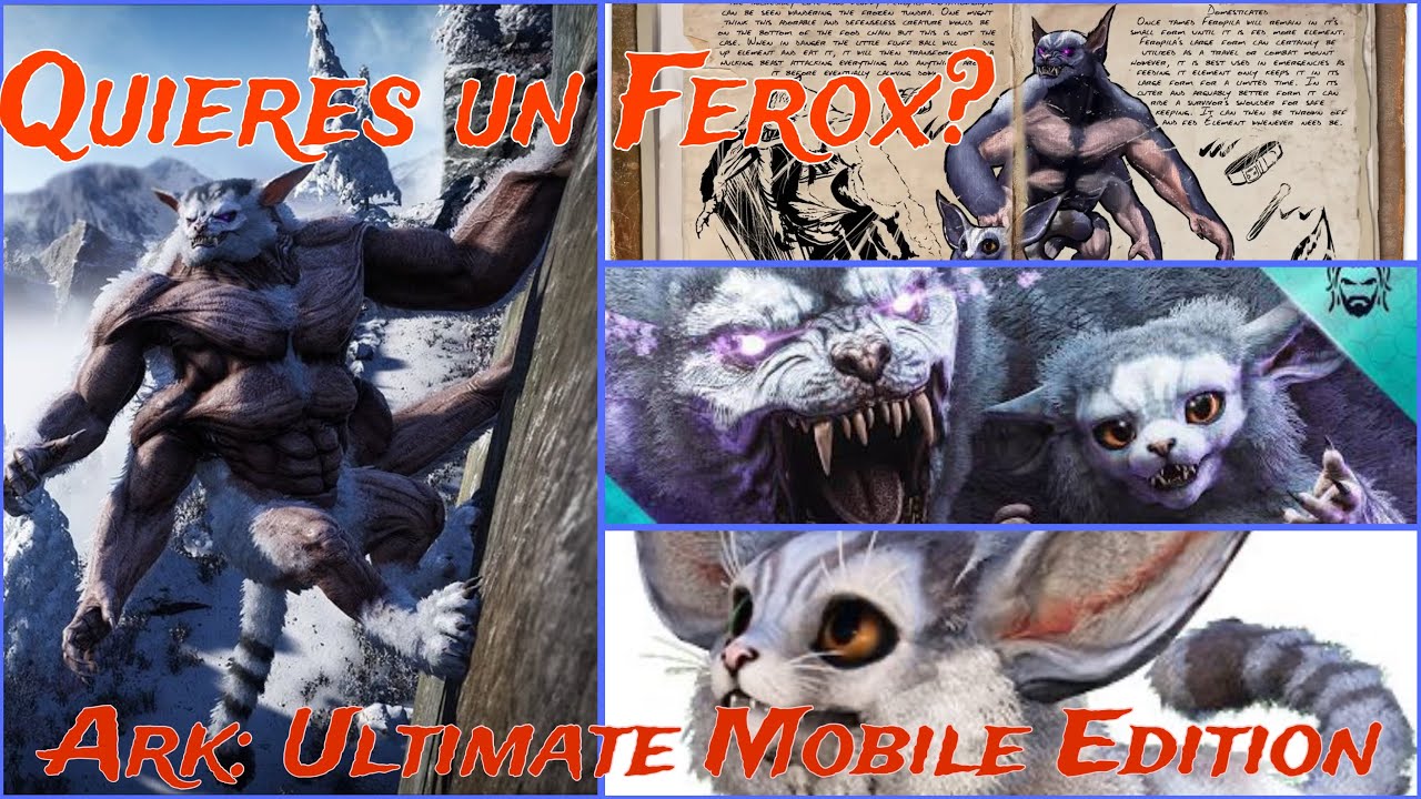 Ferox en Ark Mobile. Ark Ultimate Mobile Edition - YouTube