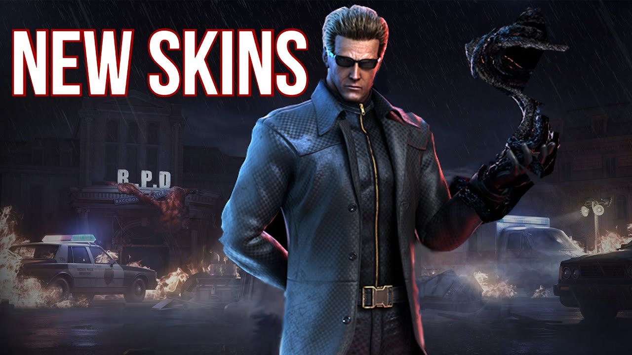 The New Resident Evil Skins & Perks! (Dead By Daylight Project W Update ...