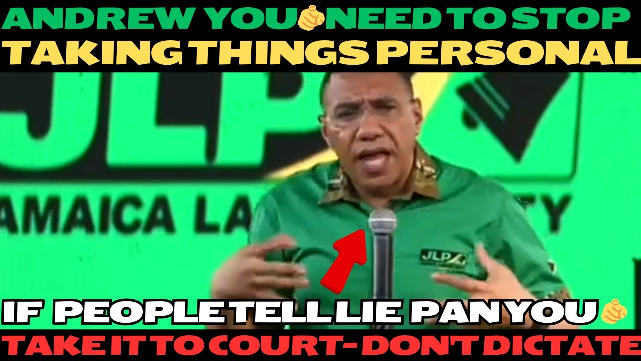 ANDREW🫵STOP TAKING THINGS PERSONAL, PEOPLE ALWAYS TALK ABOUT THE PRIME ...