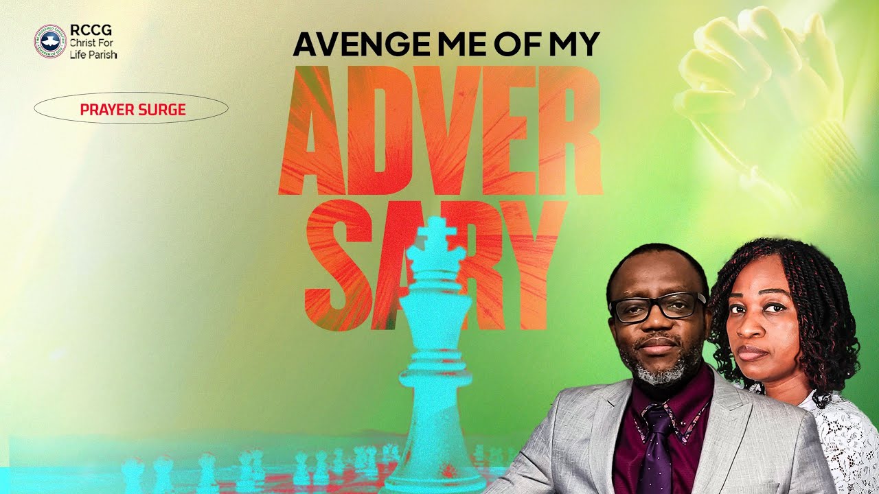 PRAYER SURGE - AVENGE ME OF MY ADVERSARY - YouTube
