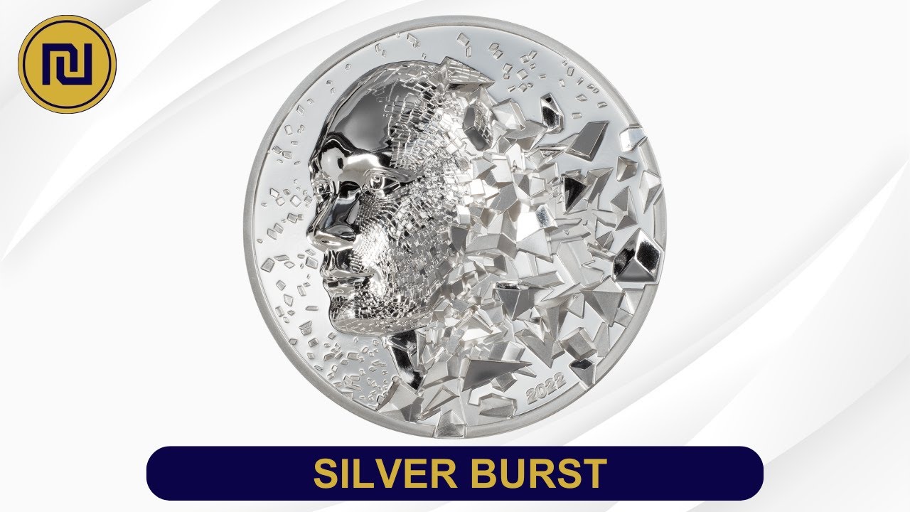 Silver Burst 3 Oz Silver Coin - YouTube