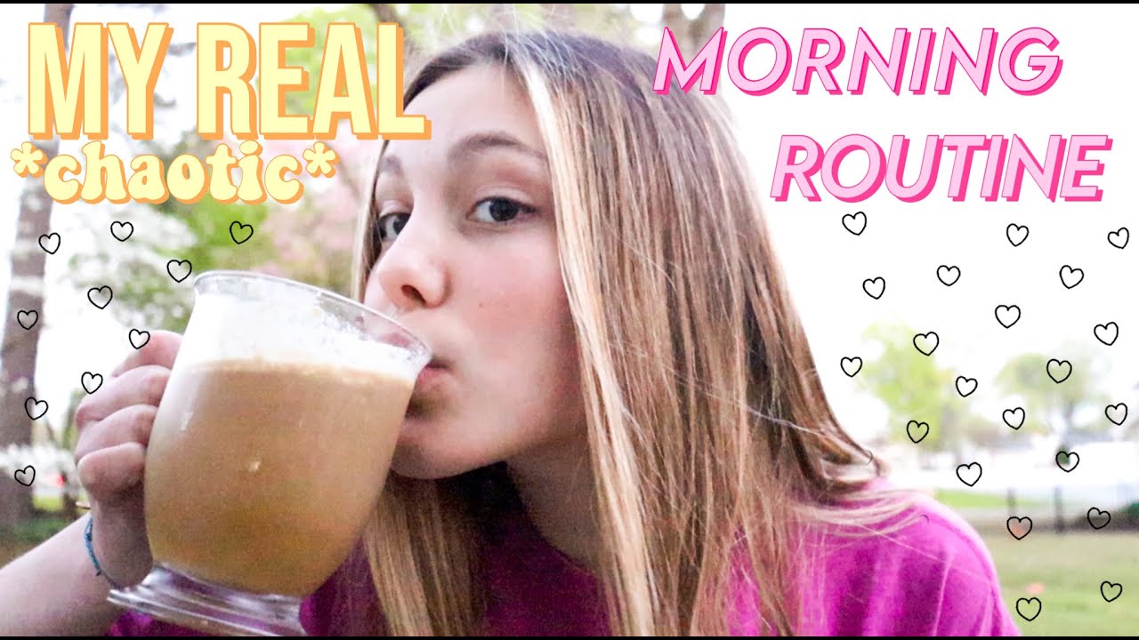 my REAL school morning routine 2021 - YouTube