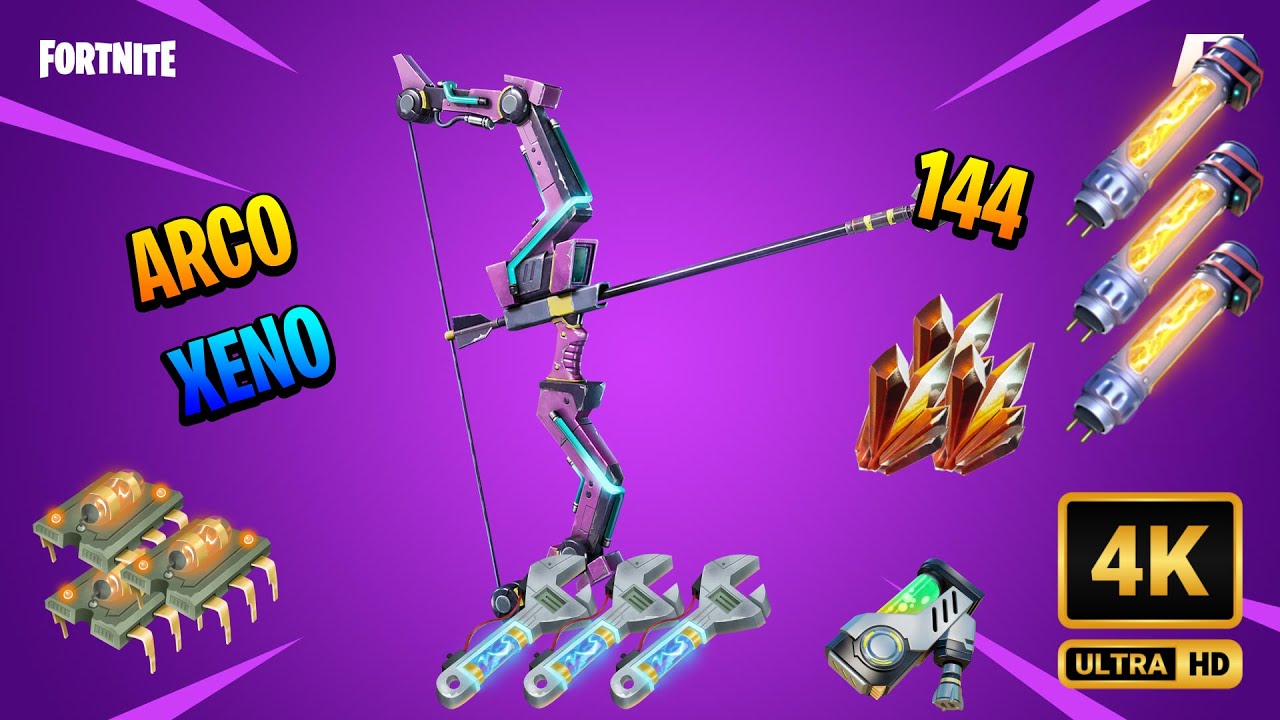 ARCO XENO 144 | Fortnite Salva il Mondo - YouTube
