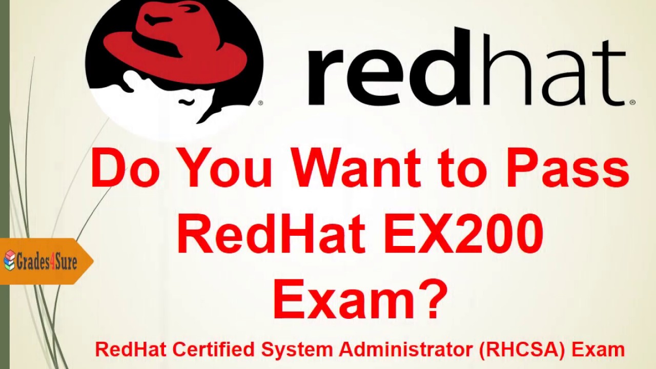 RedHat EX200 Exam Dumps Question Answers - YouTube