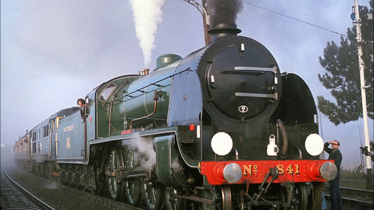 841 "Greene King" ~ A Preserved Steam Locomotive That's No More - YouTube