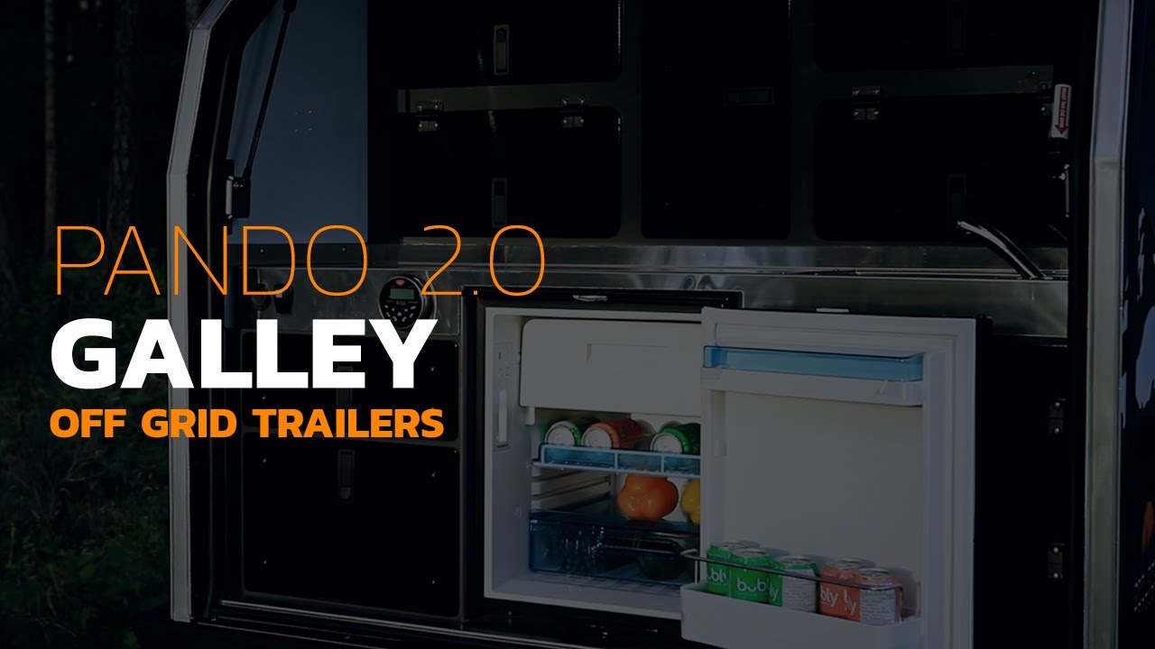 2020 Pando 2.0 Off-Road Teardrop Camper - Galley Kitchen Overview - YouTube