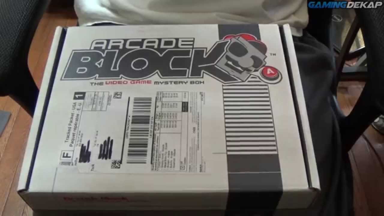 Arcade Block - Another Subscription?!? January 2015 Unboxing - YouTube