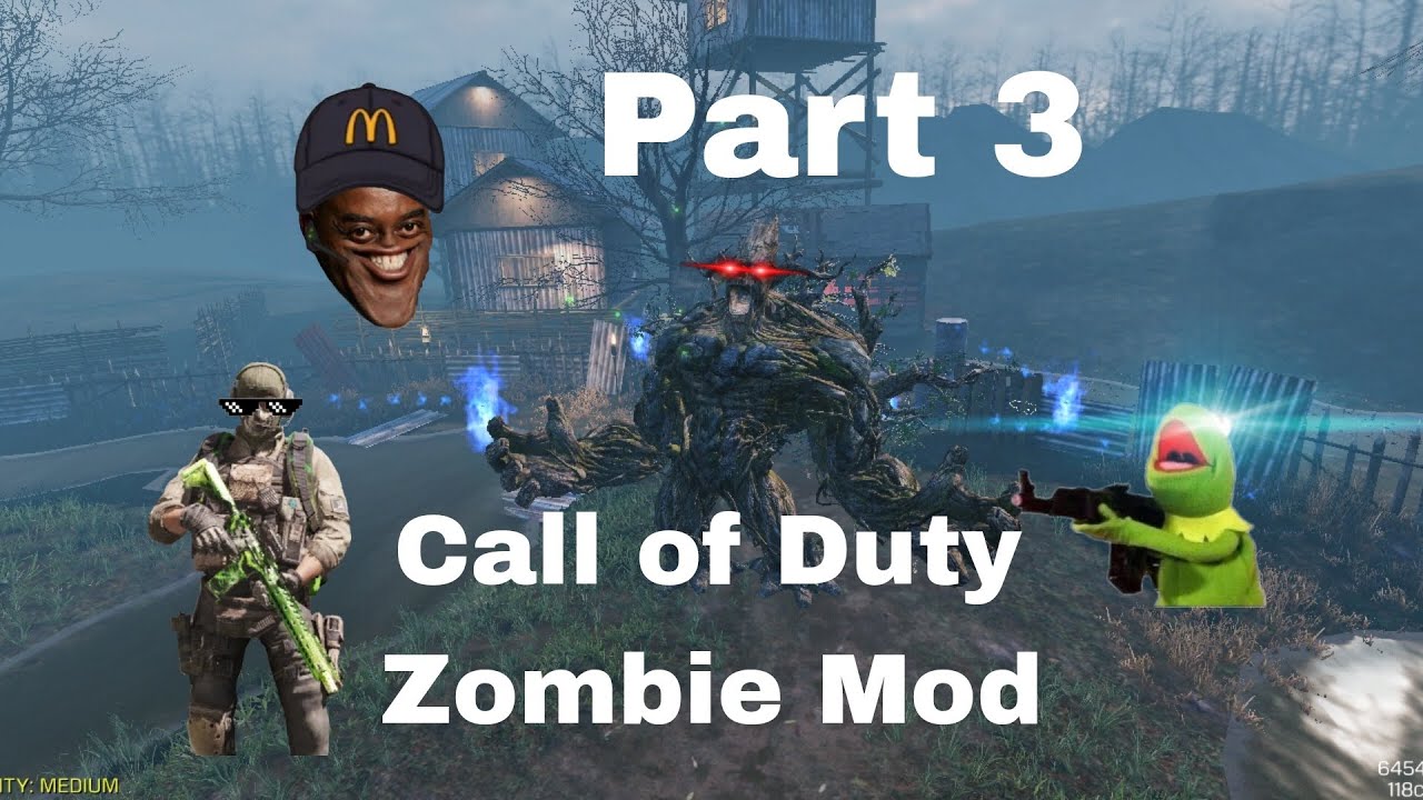 (Call of Duty Mod Zombie) Part4 - YouTube
