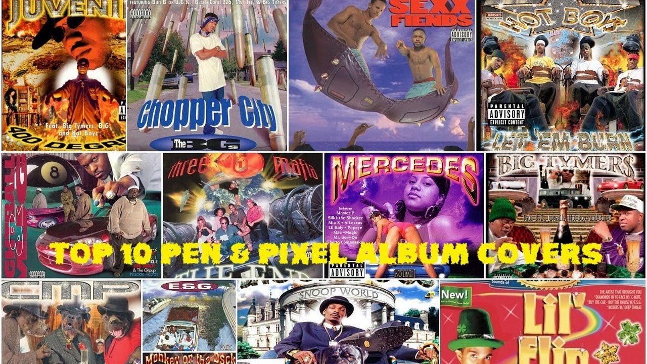 Top 10 Pen & Pixel Album Covers - YouTube