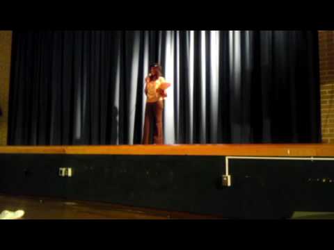 Sharon Turnage speaking on behalf of the Luis Danvers Leukemia fund ...