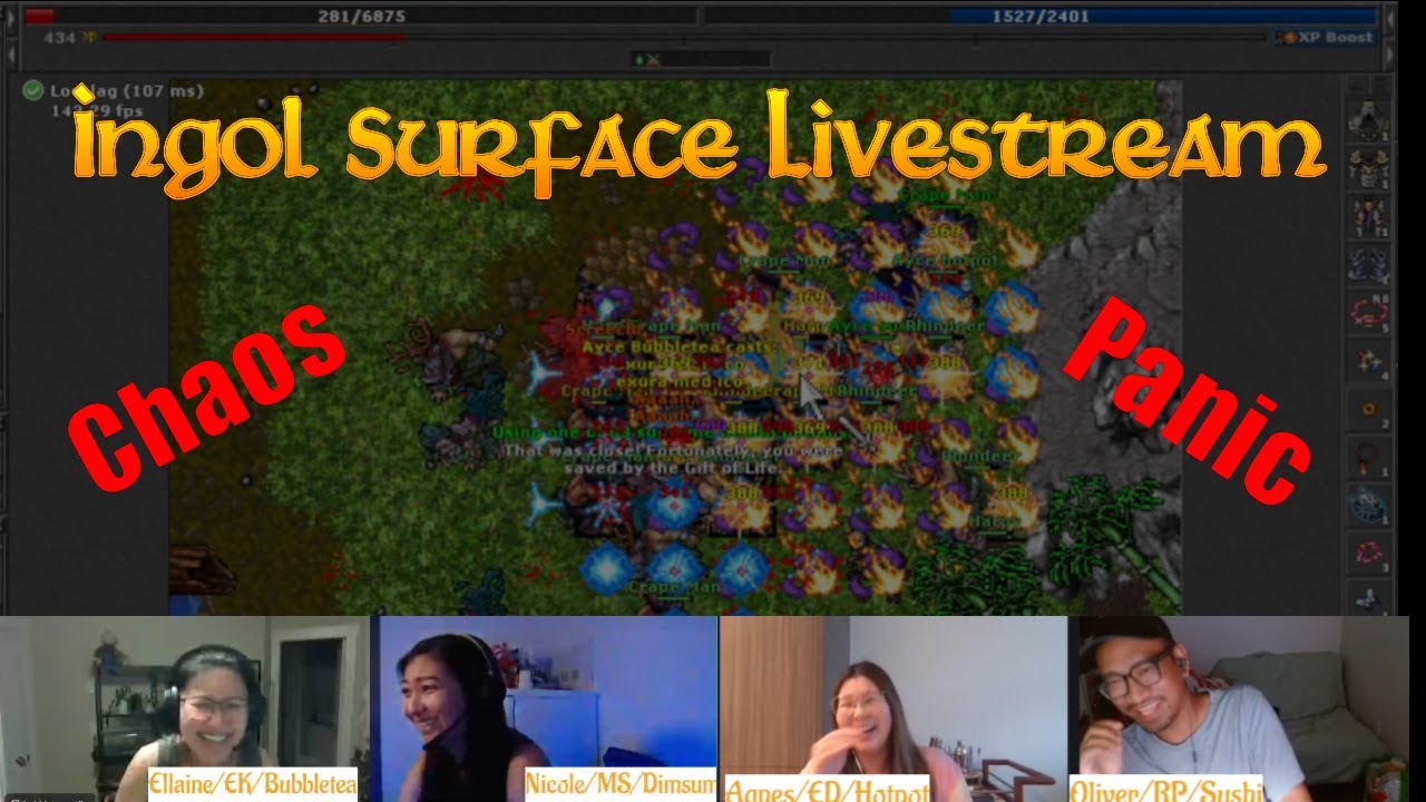 NEAR DEATH EXPERIENCES IN GAME AND IRL - Chaos on Ingol Surface ...