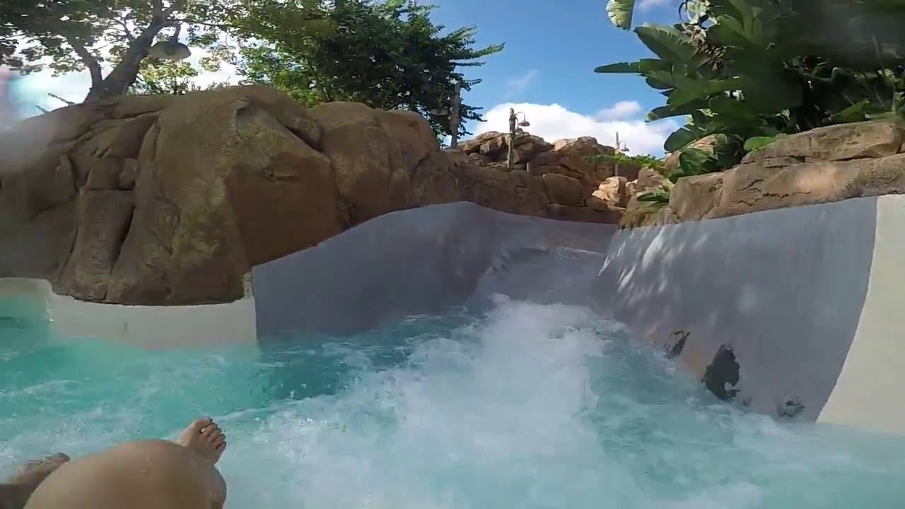 Typhoon Lagoon Mayday Falls Water Park Parque Aquático - YouTube