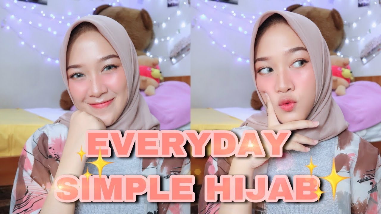 Everyday Simple Hijab Routine | Hijab Untuk sehari hari yang simple ...