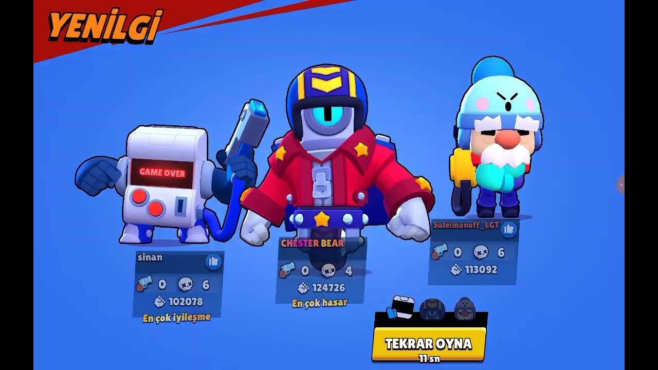 Brawl Stars Boss Savaşı Emz vs Stu - YouTube