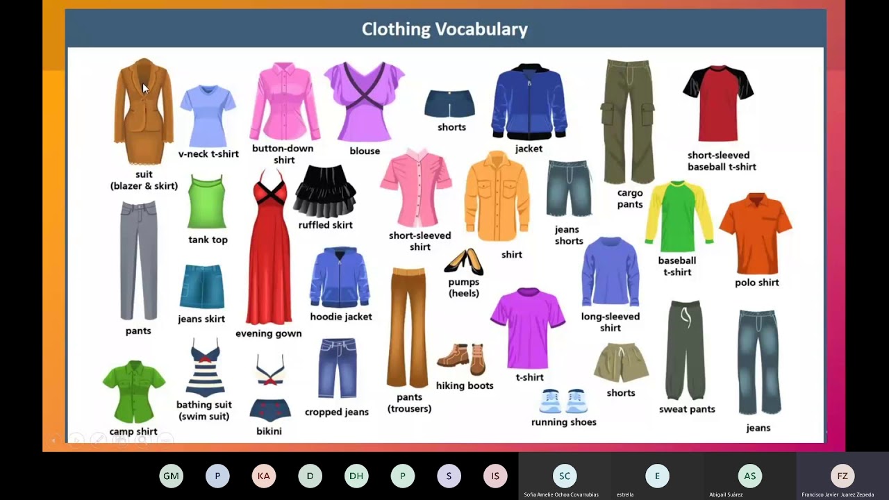 English Bach 2A Clothes - YouTube