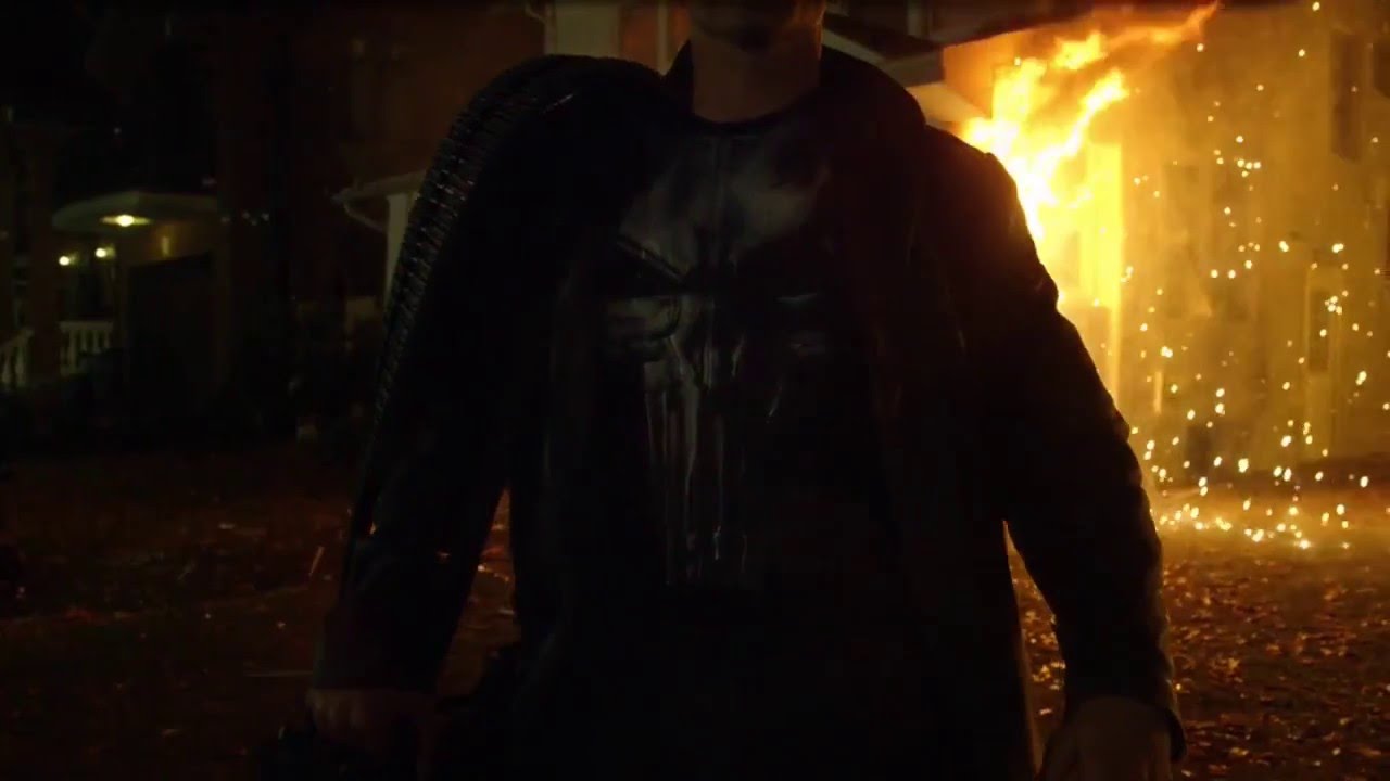 Marvel's Daredevil: The Punisher's Final Scene of Season 2 (w/ Carlo ...