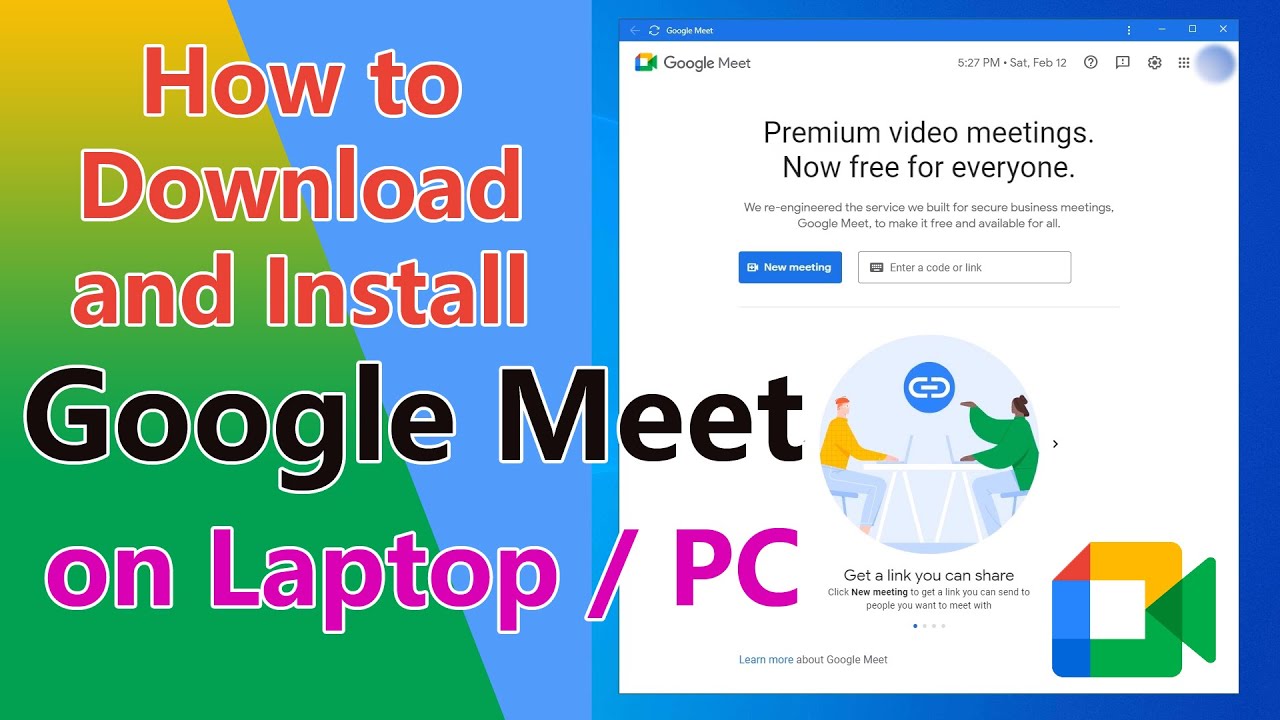 How to Download and Install Google Meet on Laptop or PC 2022 - YouTube