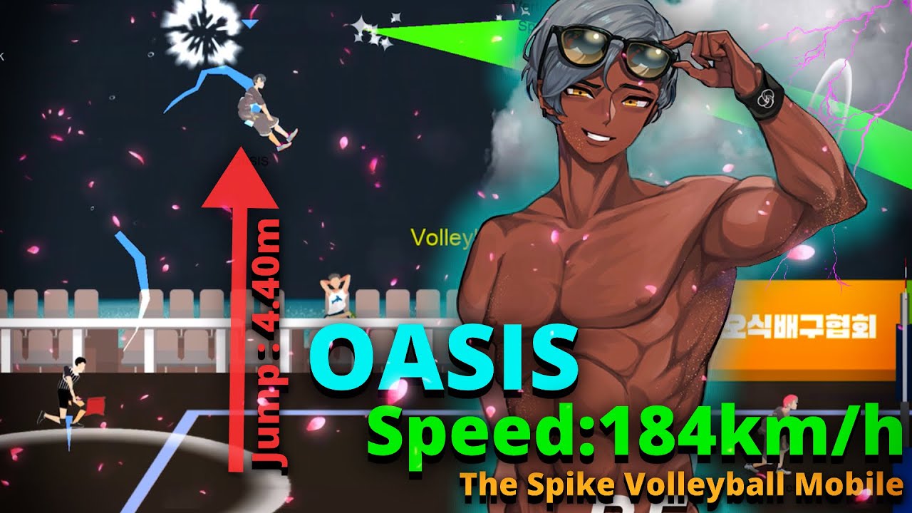 The Spike Volleyball - 3x3 . OASIS Highlights Spike : Jump 4.40m . The ...