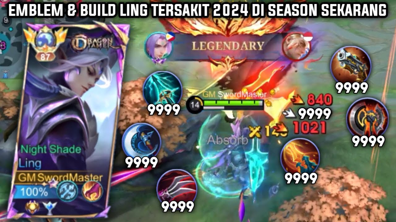 EMBLEM & BUILD LING TERSAKIT 2024 DI SEASON SEKARANG! GA FAST HAND TAPI ...