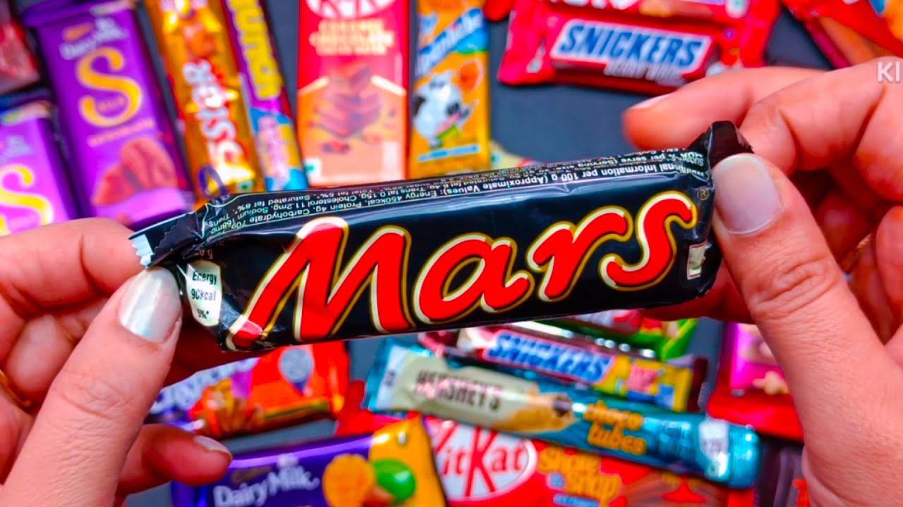Mars, Cadbury Dairy Milk Fruit and Nut, ASMR, CANDIES - YouTube