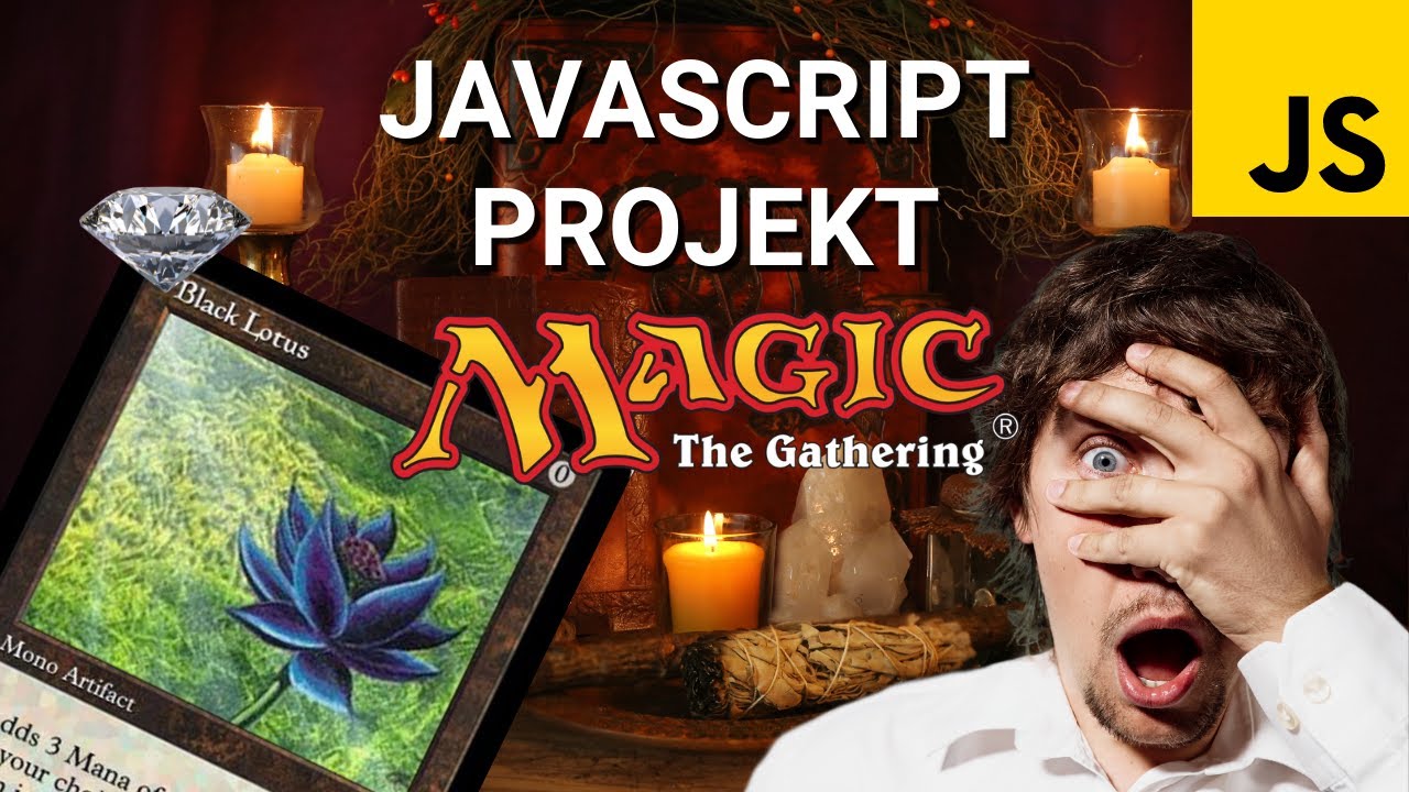 Magic the Gathering JavaScript projekt - YouTube