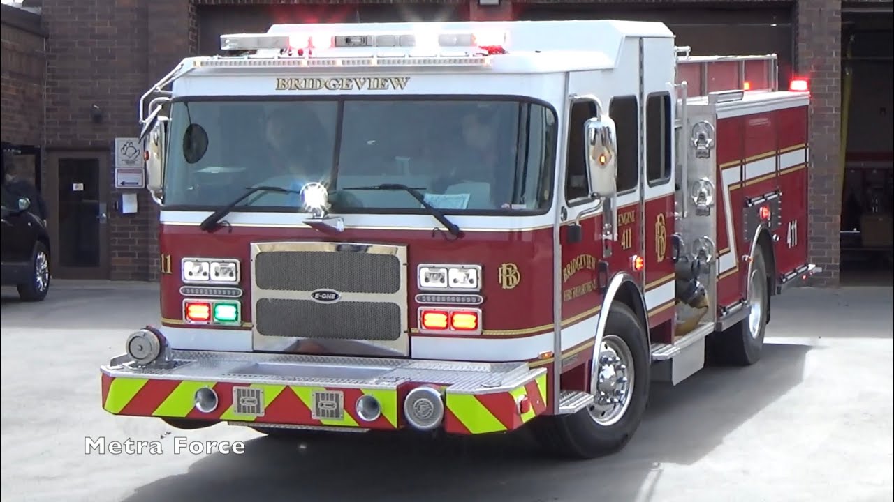 *BRAND NEW* Bridgeview IL Fire Dept Engine 411 & Ambulance 417 ...