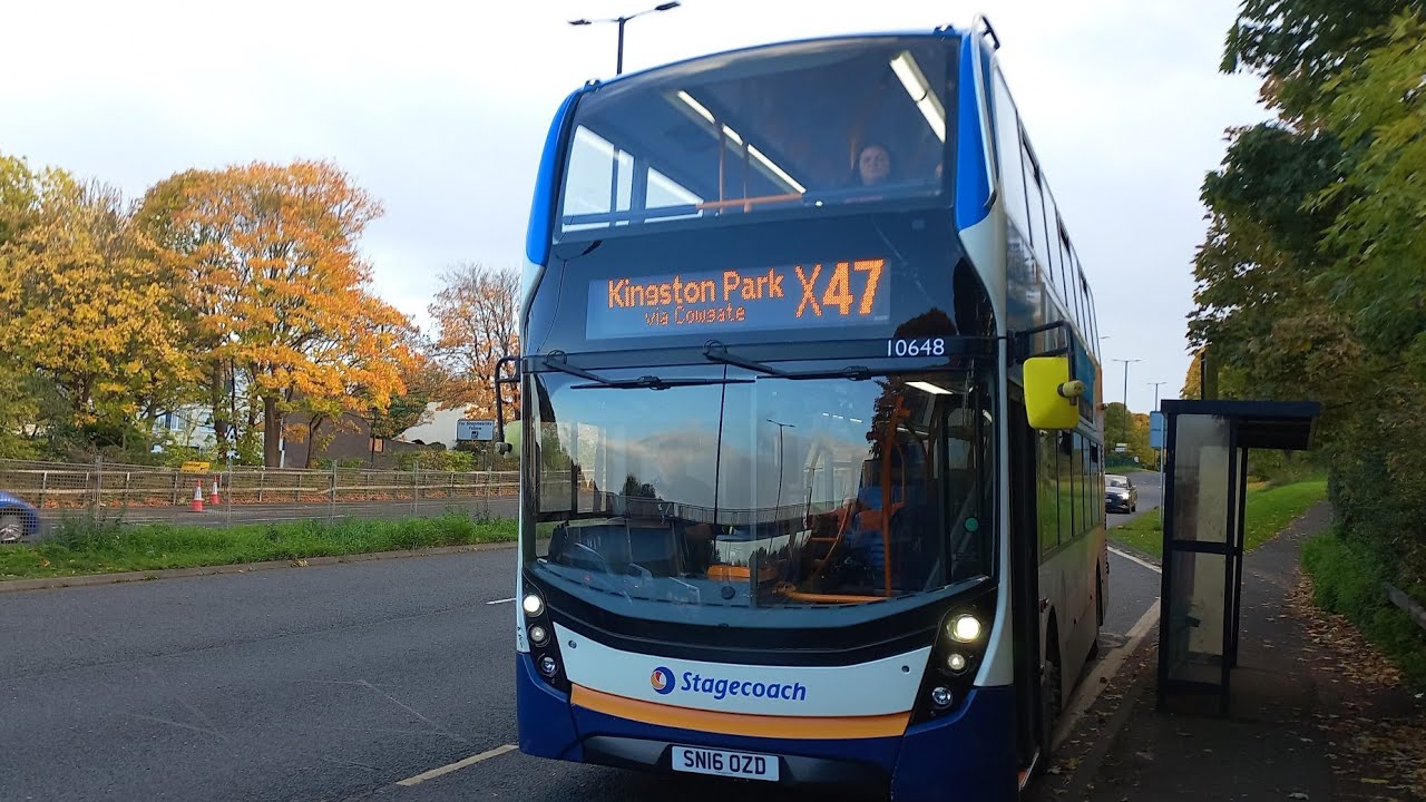 ride the Stagecoach X47 7 - YouTube
