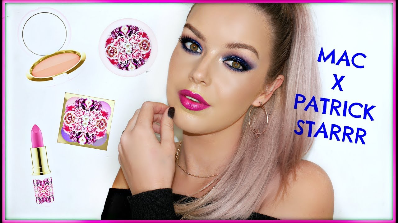 Patrick Starrr X MAC 'Floral Realness' || First Impression & Makeup ...