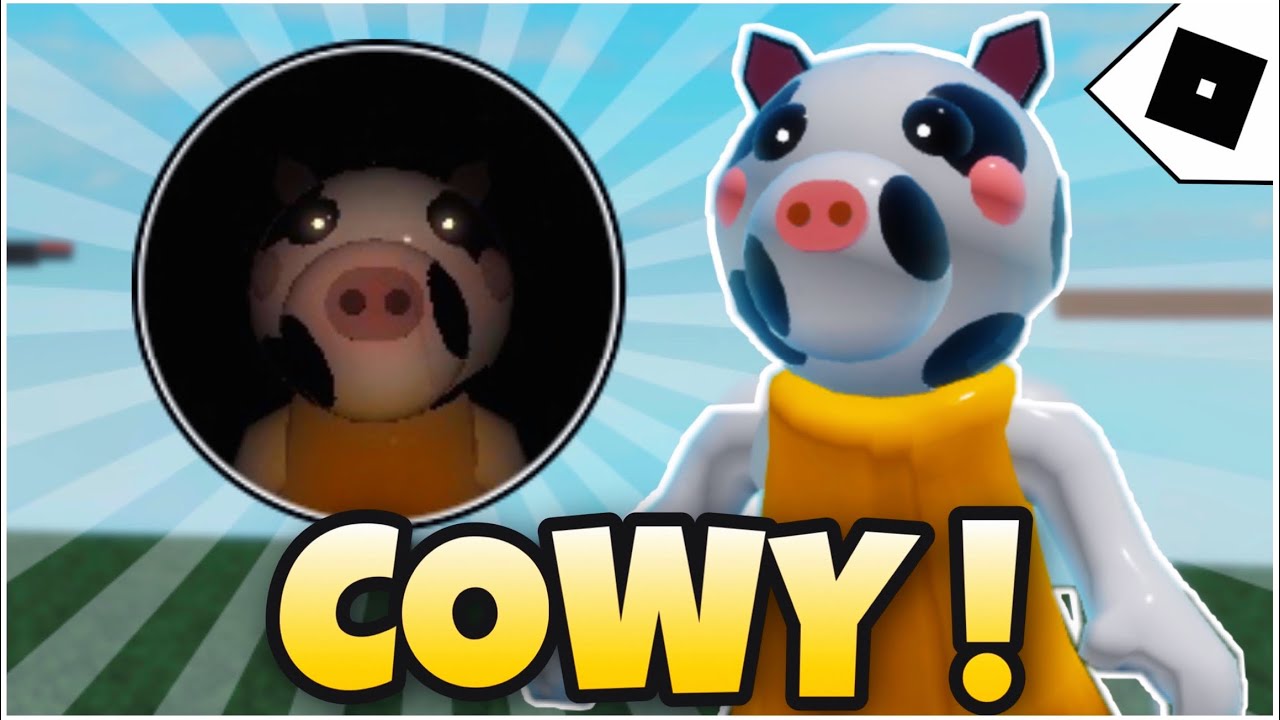 How To Get “COWY” BADGE + COWY MORPH | PIGGY RP : INFECTION | Roblox ...