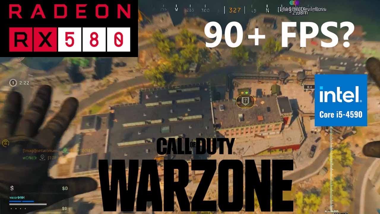 Call of Duty Warzone Gameplay | AMD Radeon RX580 4GB | i5-4590 - YouTube