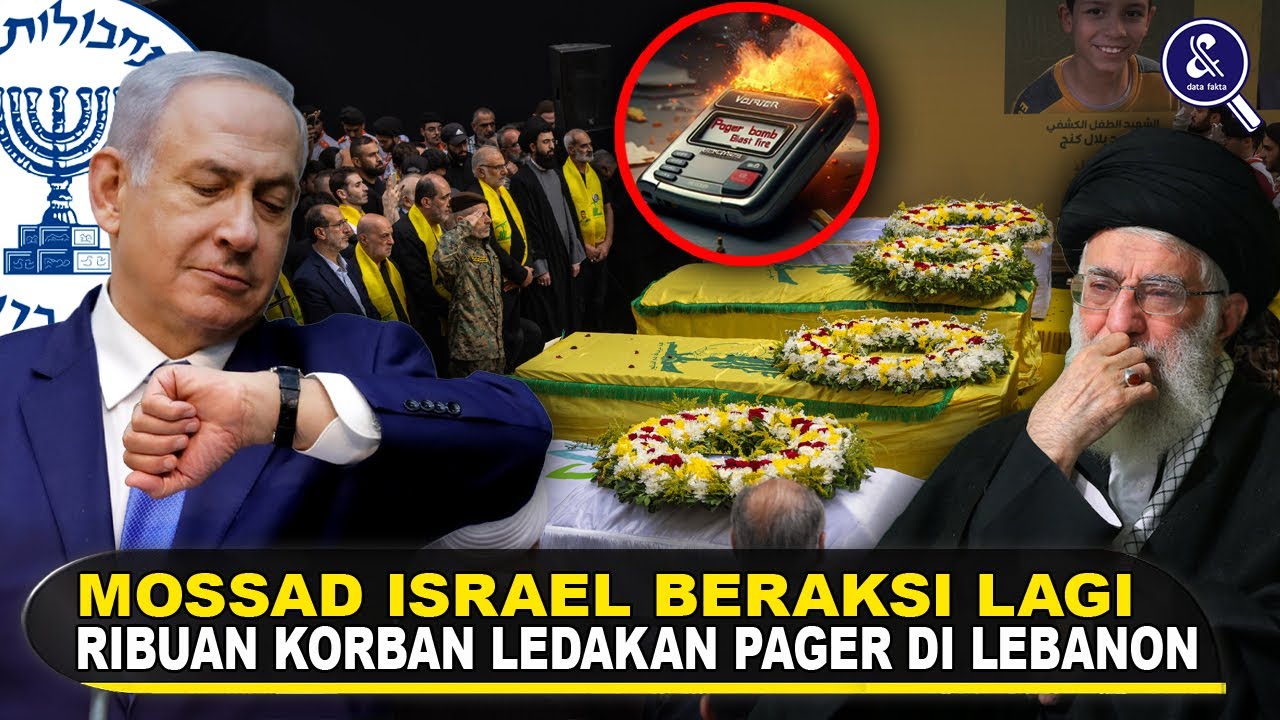 OPERASI JARAK JAUH MOSSAD KEMBALI MEMAKAN KORBAN! Fakta Ledakan Pager ...