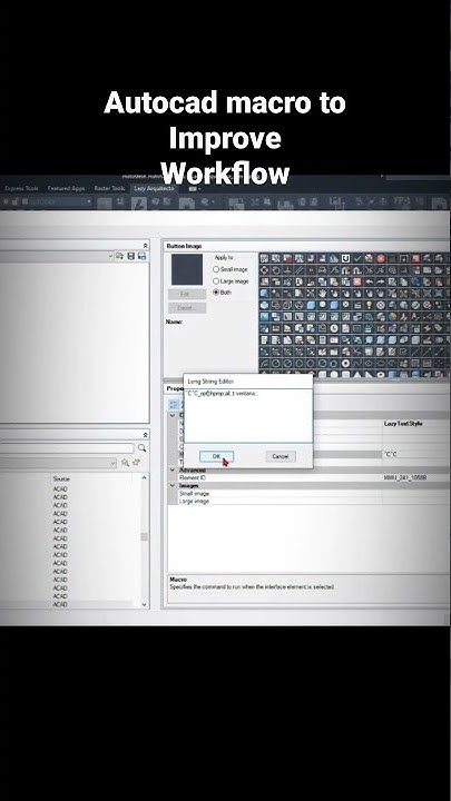 Autocad Macro Trick to Improve Workflow - YouTube