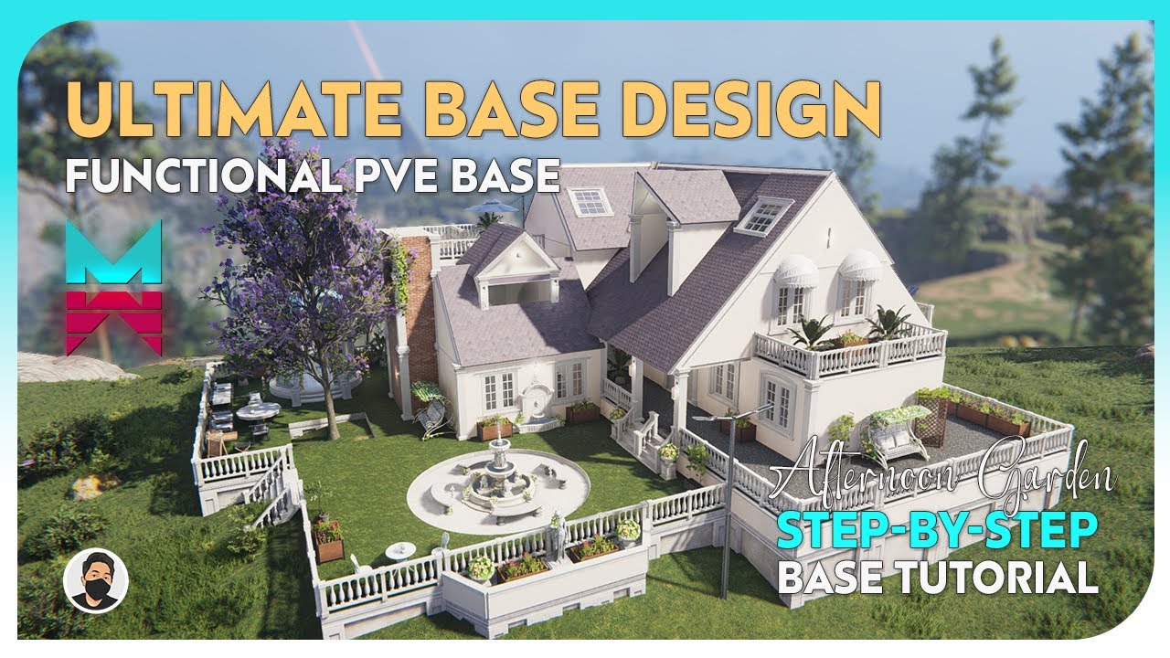 Creating Functional PVE Base in ONCE HUMAN! with Afternoon Garden Theme ...