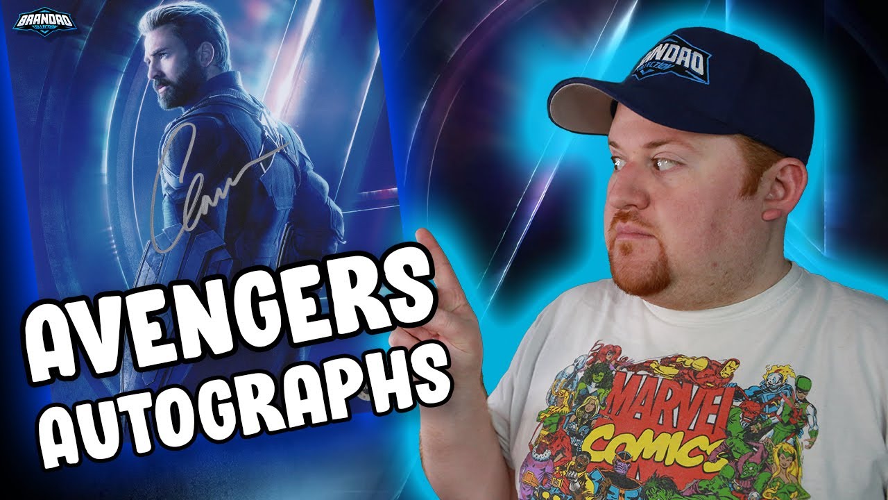 INSIDE Look at My EPIC Avengers Infinity War Autograph Collection ...