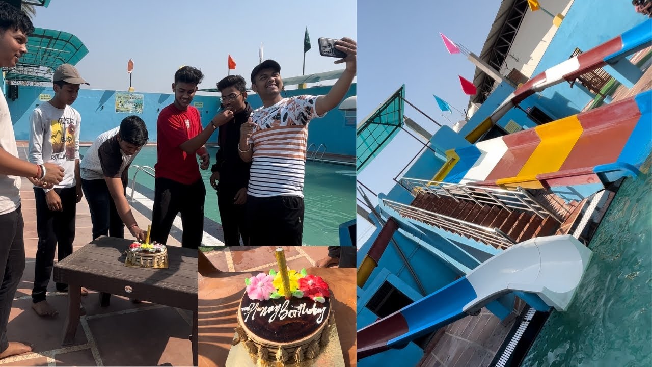 happy birthday rachit 😇|| birthday Celebration || New vlog || ap resort ...