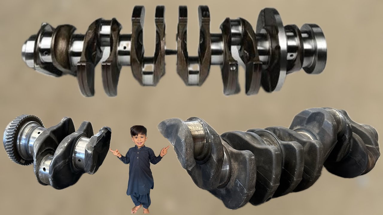Most amazing connection of broken heavy truck engine crankshaft // Must ...