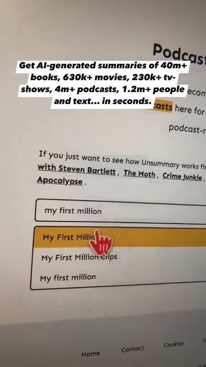 Summarize Books, TV Shows, Movies & Podcasts Using this AI Tool! - YouTube