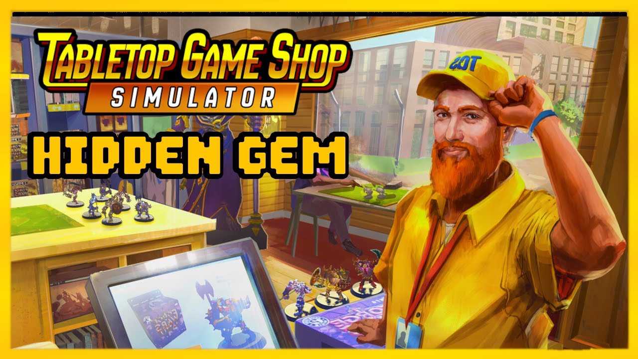 Tabletop Game Shop Simulator - Gameplay - YouTube
