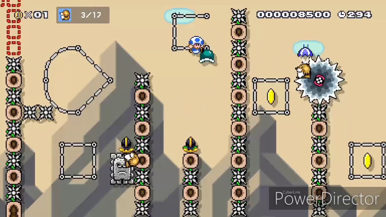 [Smm2] 2 Insane Shell Jump Levels. - YouTube