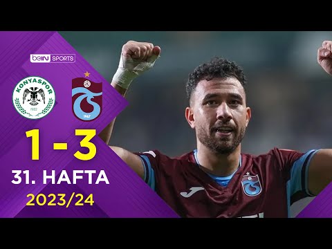 Tümosan Konyaspor (1-3) Trabzonspor | 31. Hafta - Trendyol Süper Lig 2023/2024