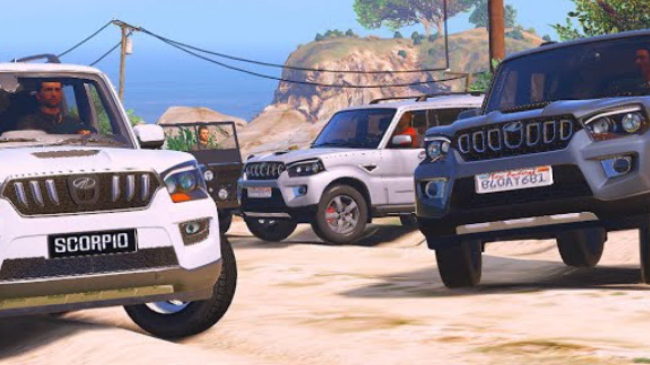 scorpio fully modified Scorpio police raid on gang Scorpio chase ...