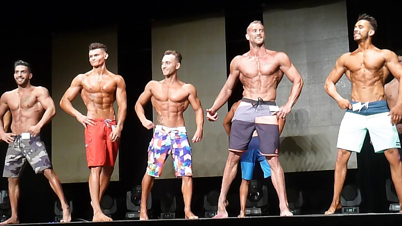 Ripert's Body Show 2017 - Men's Physique Junior - YouTube