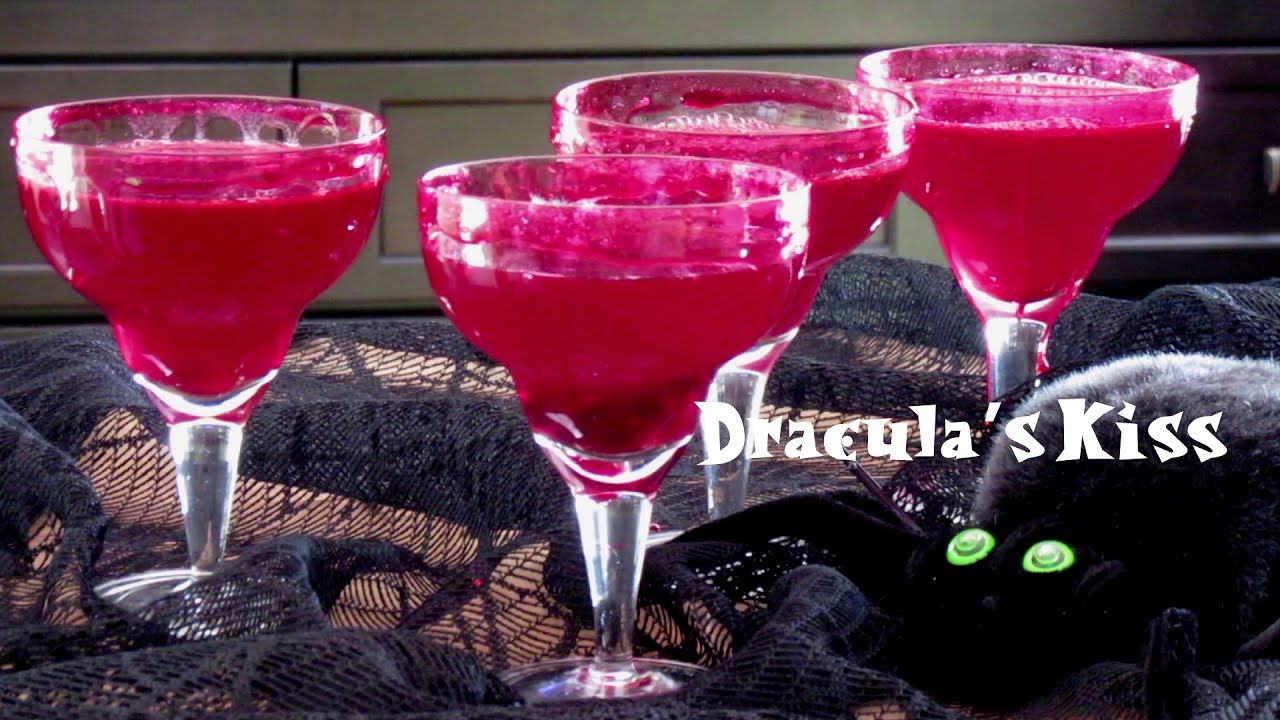 Dracula's Kiss Cocktail Recipe Video - YouTube