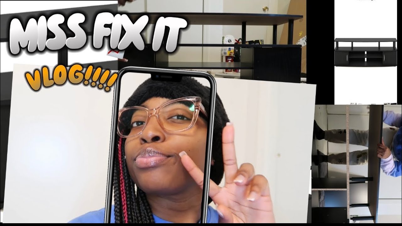 THE NEW | MISS FIX IT | AMAZON FIND | TV STAND | AFFORDABLE - YouTube